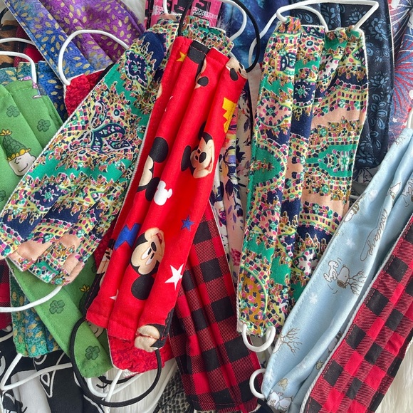 Accessories | 1 Adult Cotton Print Masks Mask Grab Bag Bulk | Poshmark